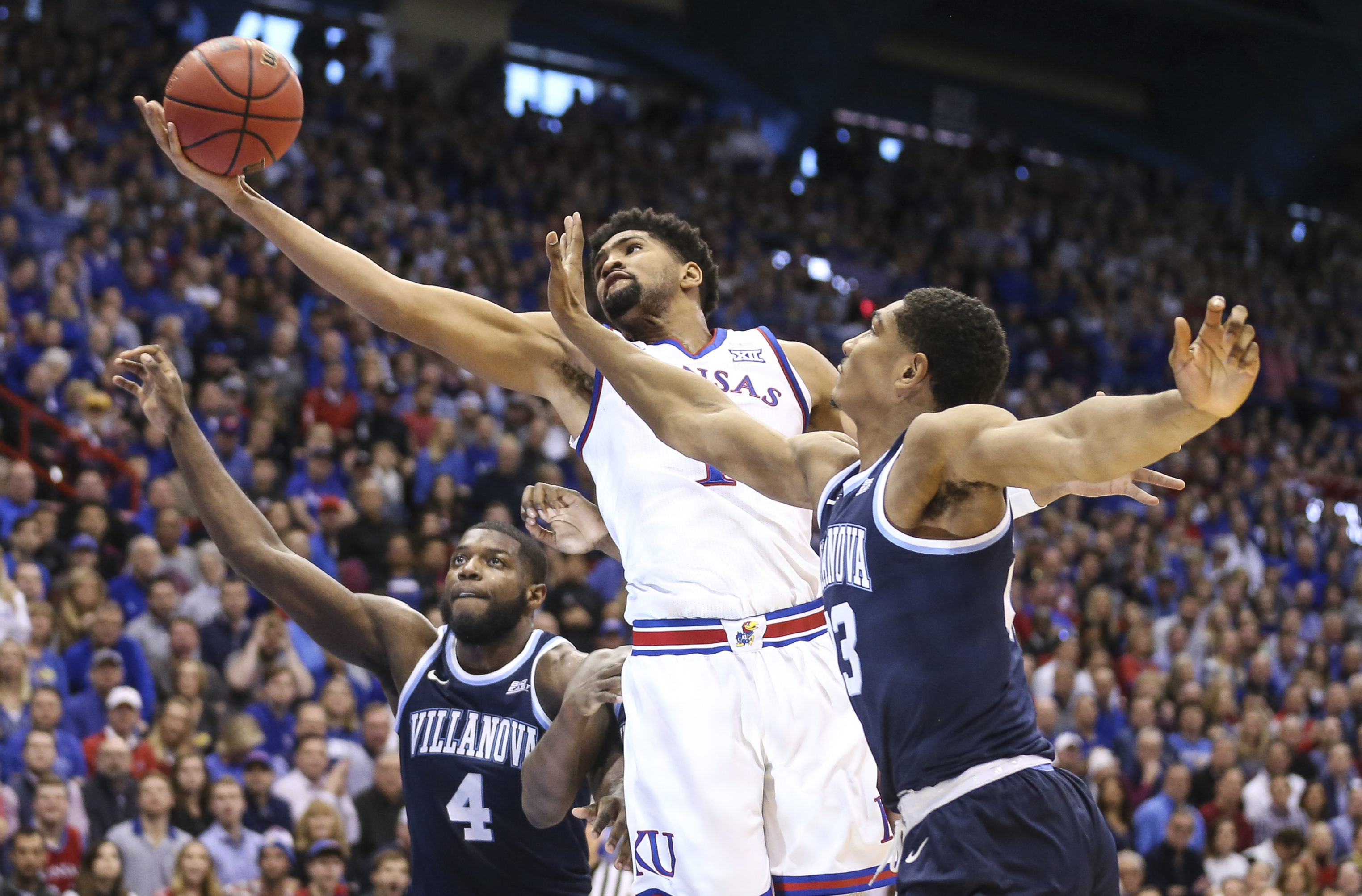 Benton Smith: Dedric Lawson thrives in second game as KU’s center ...